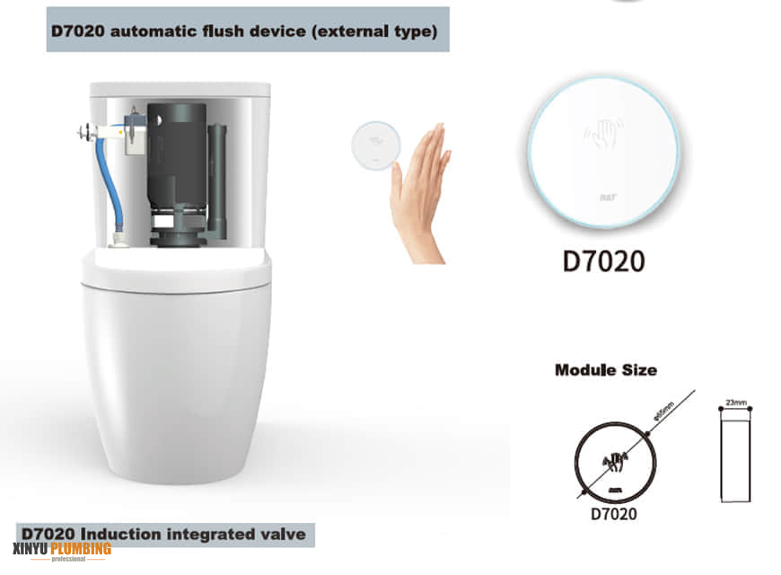 D7020 automatic flush device (external type) - Buy D7020 Induction ...