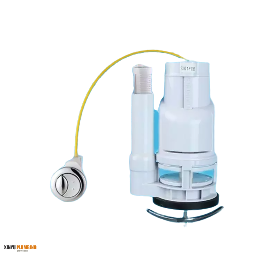 FLUSH VALVE FOR ONE-PIECE TOILET WITH PUSH BUTTON - Buy cable flush ...